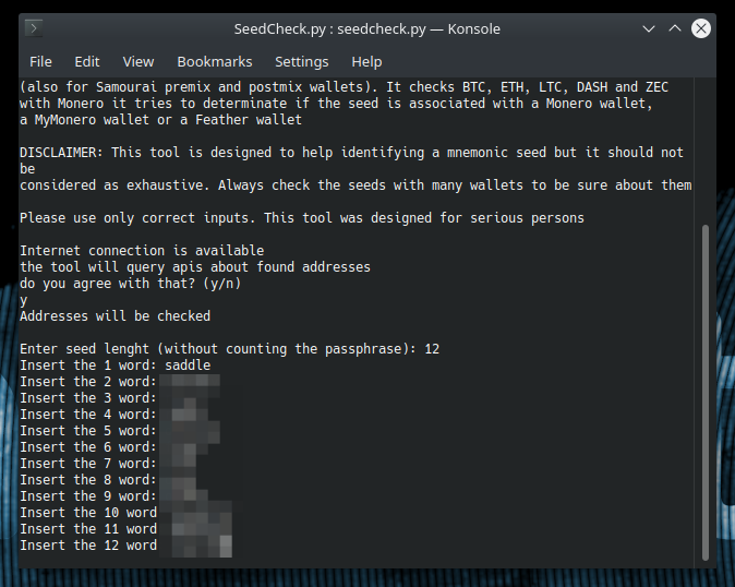 Find out how a seed was used with AnuBitux - anubitux.org